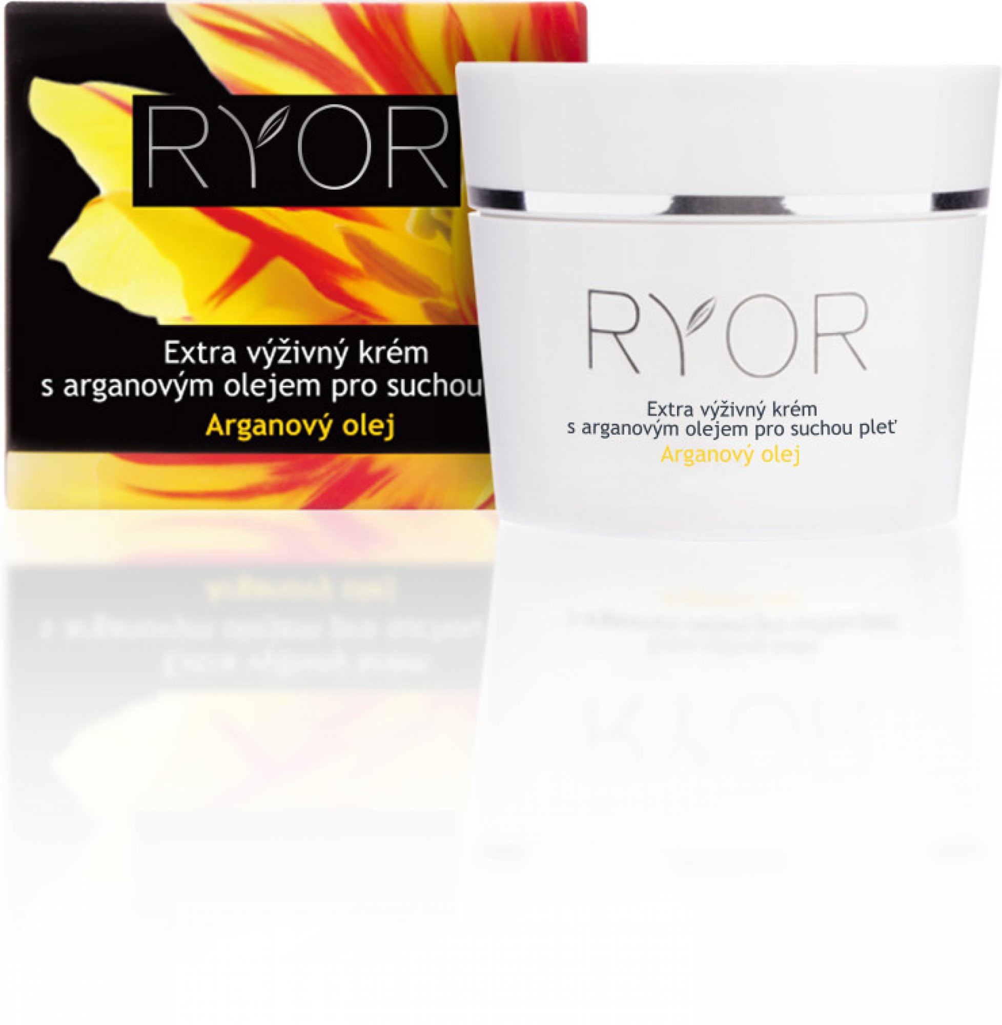 Ryor ARGAN Extra výživný krém s arganovým olejem pro suchou pleť 50ml ...